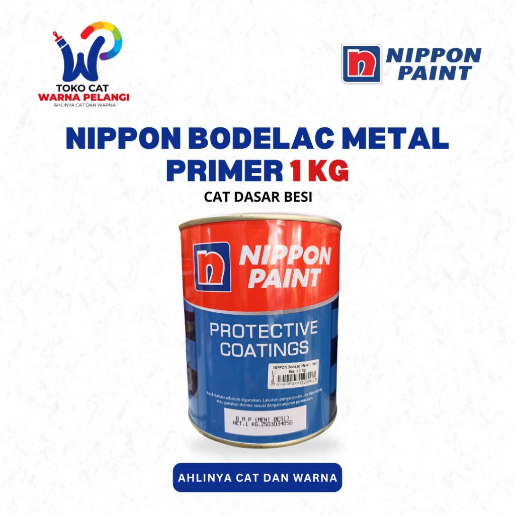 Jual NIPPON PAINT Bodelac Metal Primer (Meni Besi) 1 Kg | Cat Dasar ...