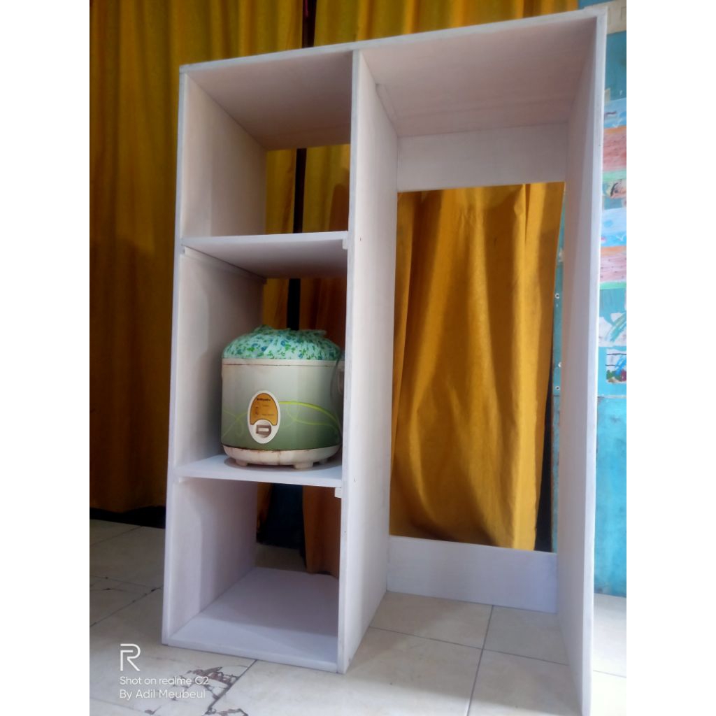 Jual LEMARI DISPENSER DUDUK/ RAK DISPENSER / RAK SERBAGUNA/ MEJA ...