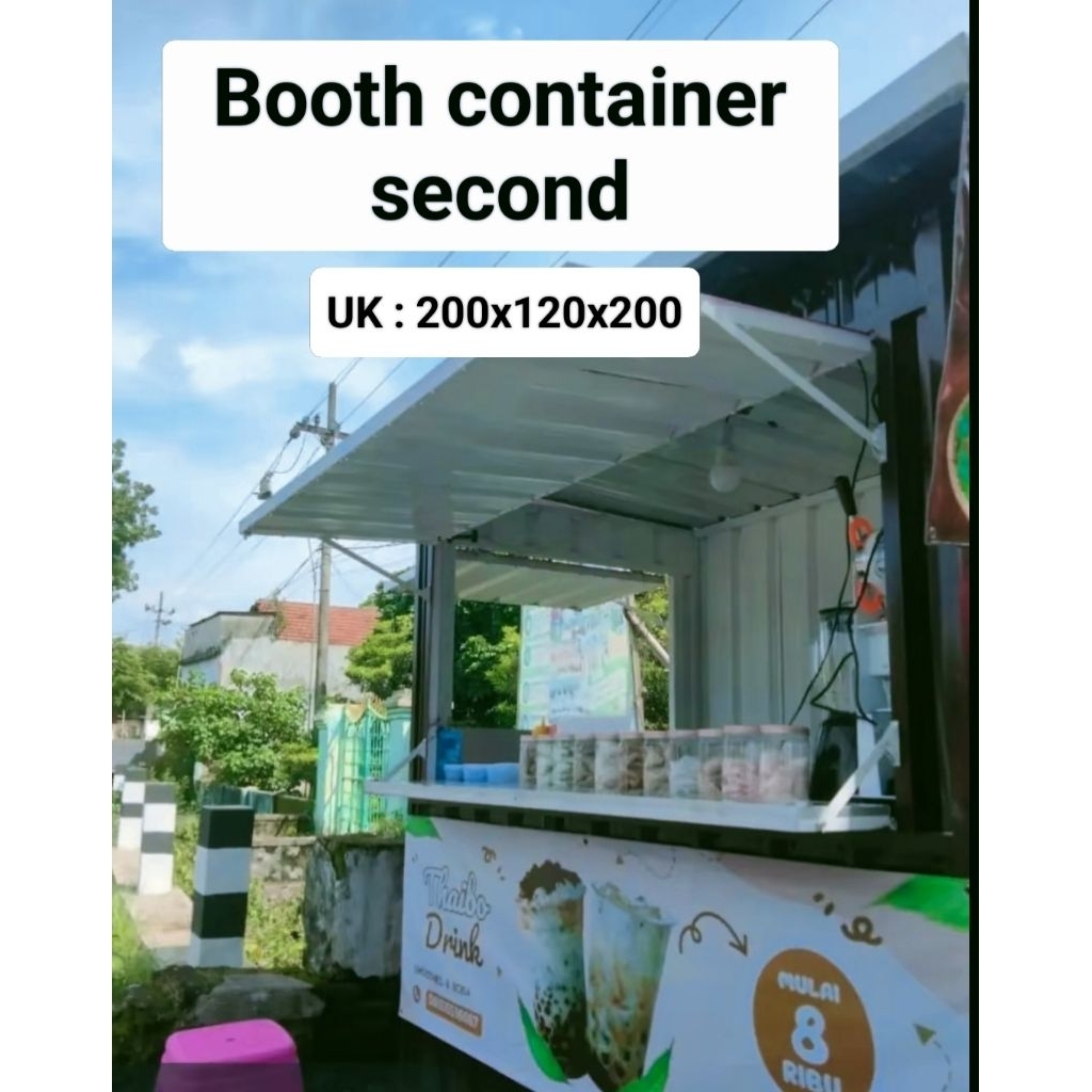 Jual Booth container bekas / second | Shopee Indonesia