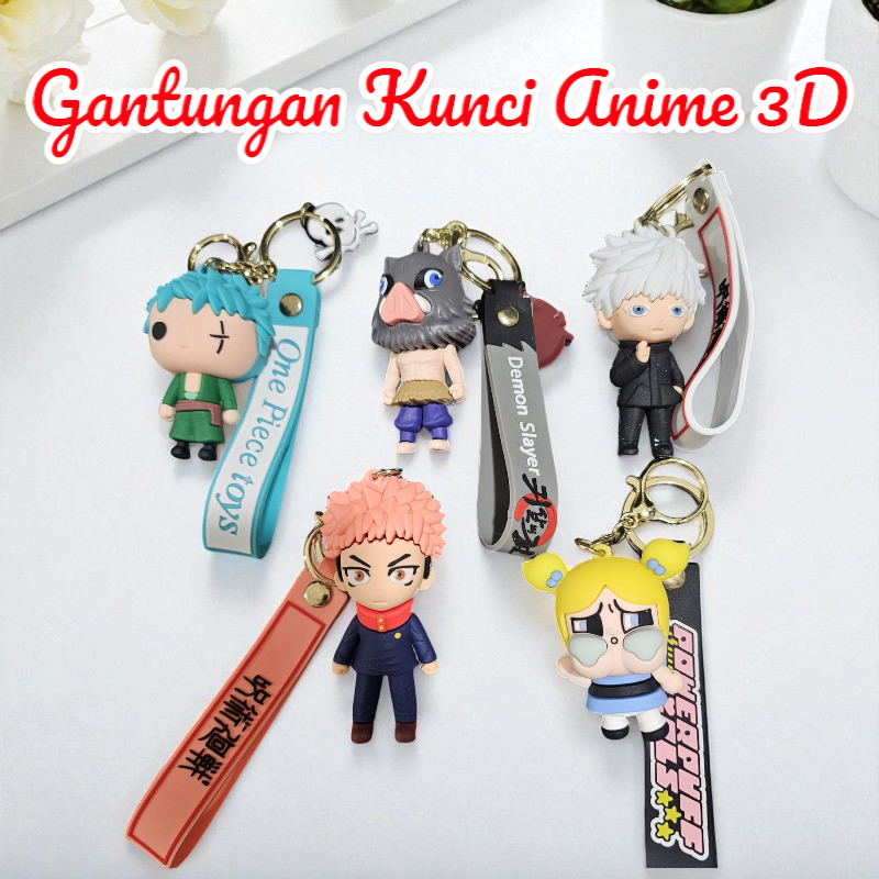 Jual Gantungan Kunci Anime , Karakter Anime 3D , Jujutsu Kaisen , Demon ...