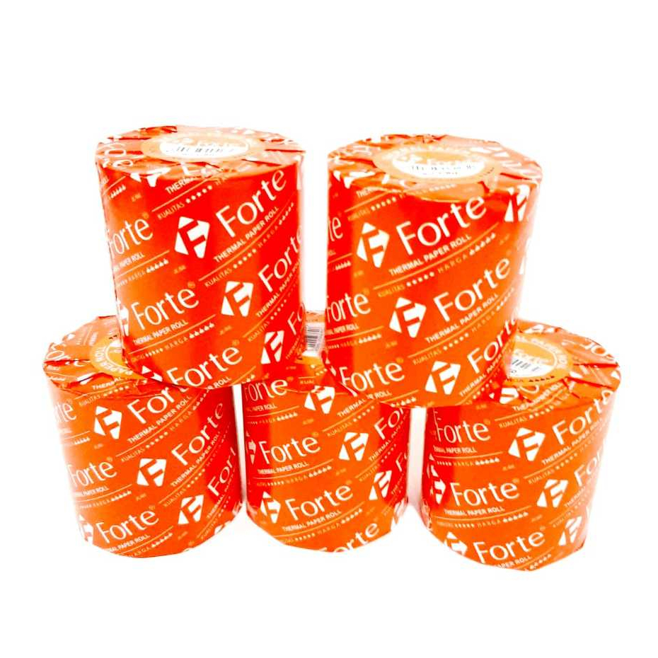 Jual Harga Grosir ( 1 PCS ) kertas kasir paper thermal FORTE 80X80 ...
