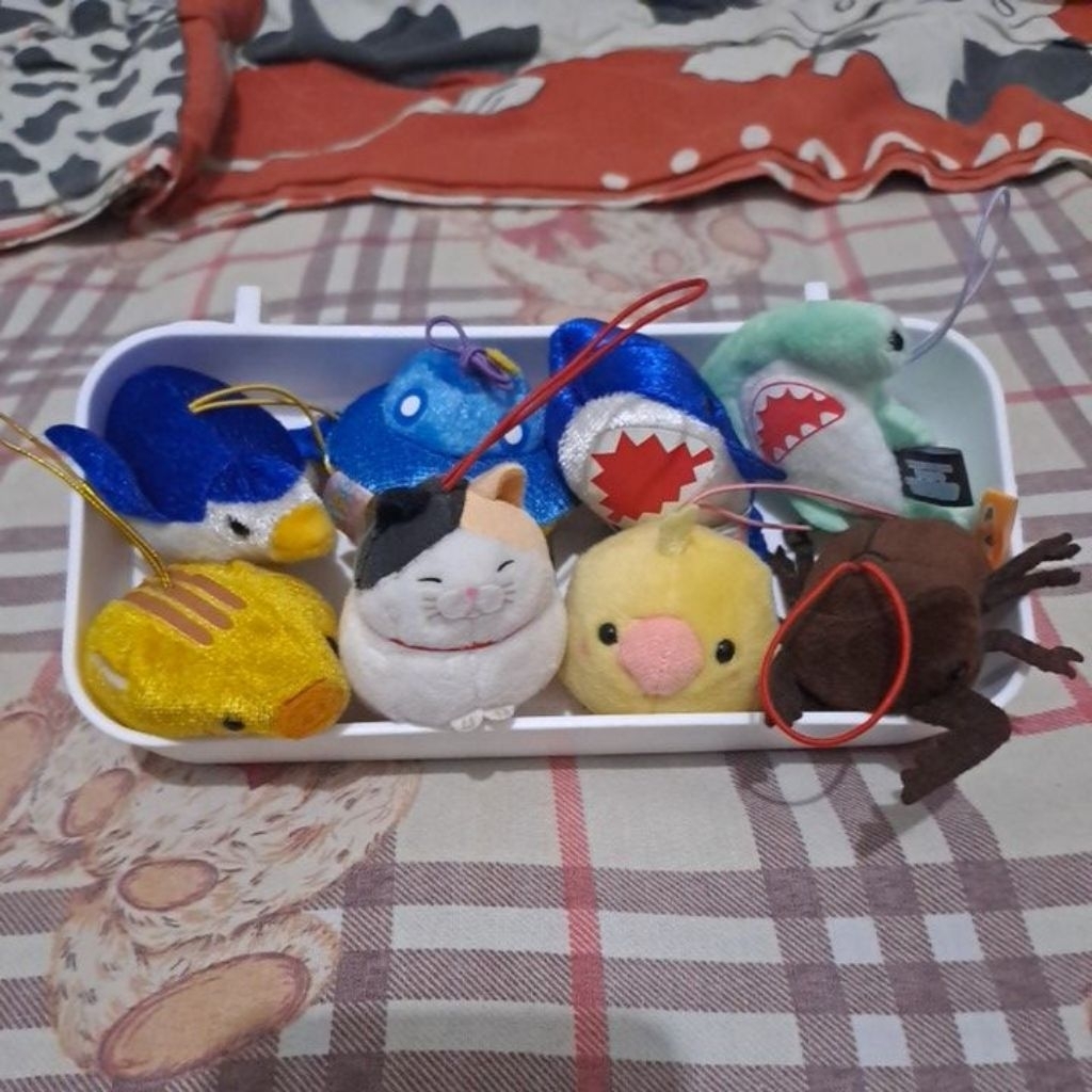 Jual [ORI] Amuse Half dan Full Bulir Strap Keychain | Plush Stuffed ...