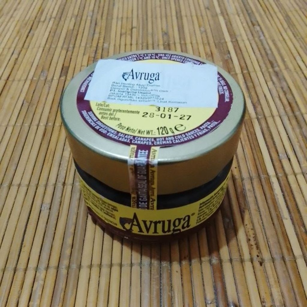 Jual avruga caviar 120 gr/ikan hering asap olahan | Shopee Indonesia