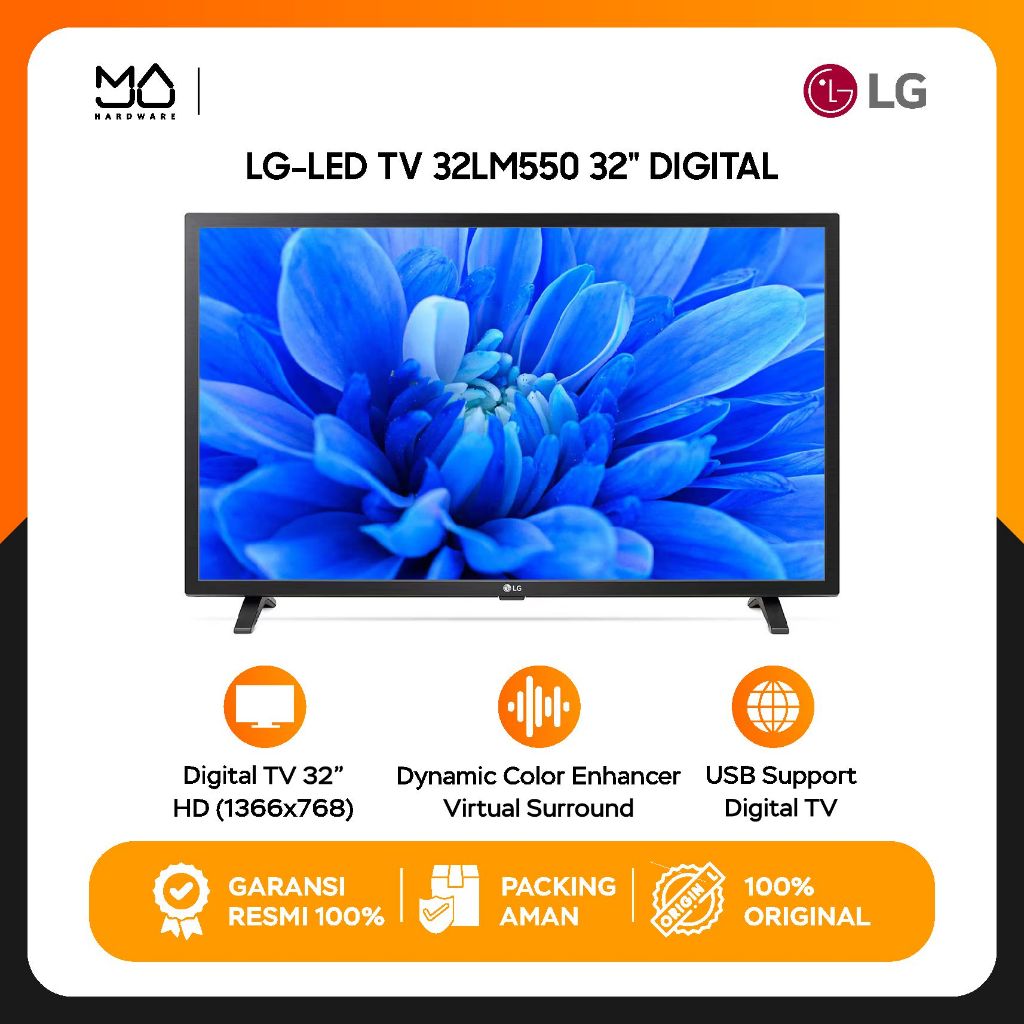 Jual TV LED LG 32LM550 BPTA / 32 Inch Digital TV / 32 LM 550 BPTA ...