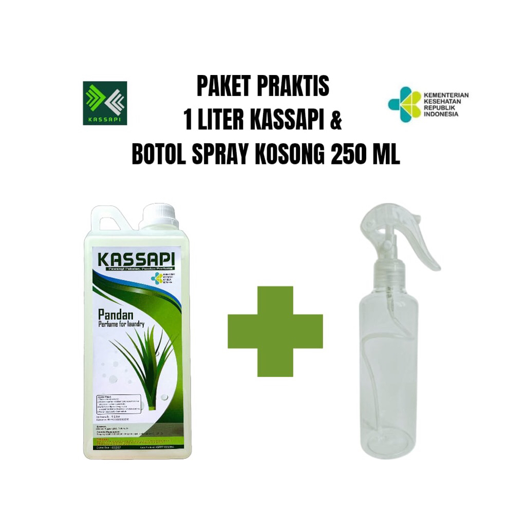 Jual Paket Pewangi / parfum Laundry 1 Liter dan Botol Spray kosong ...