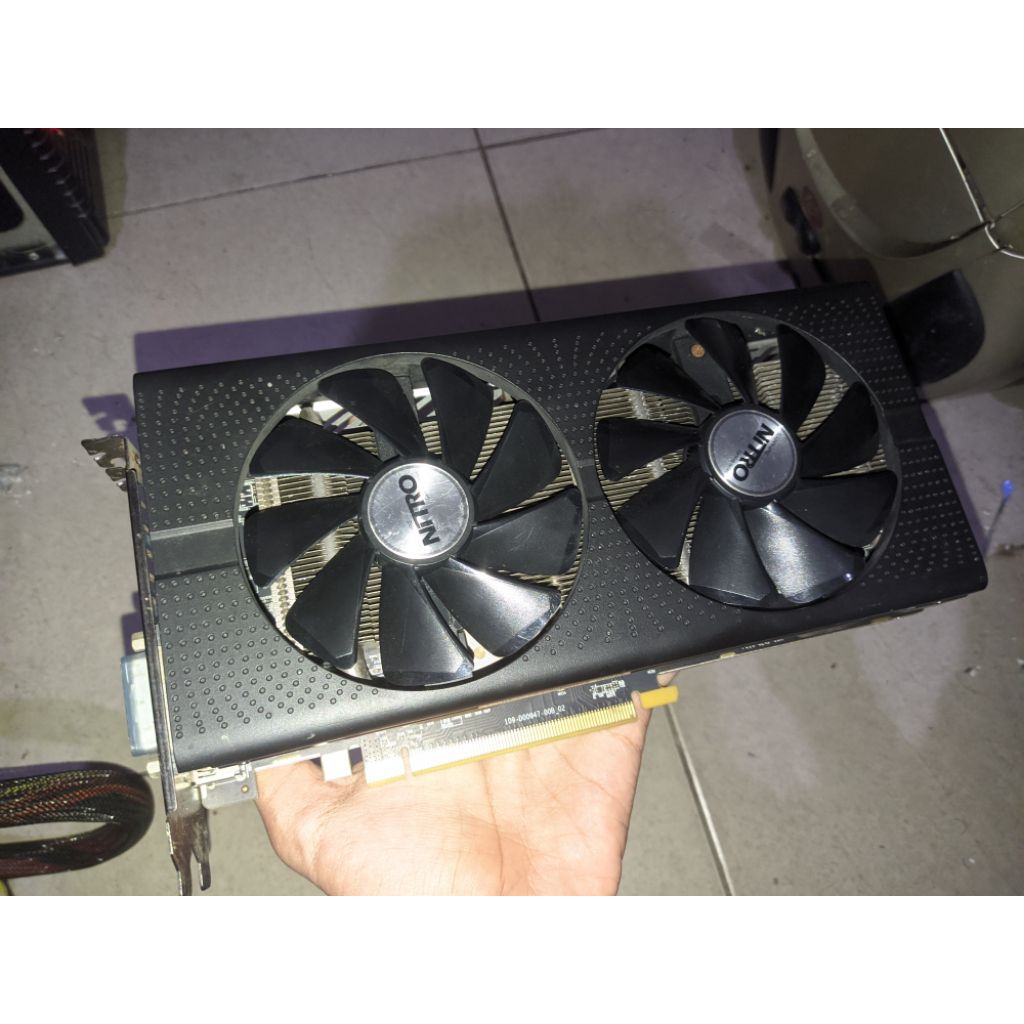 Jual VGA CARD RX 480 4GB Sapphire Nitro Dual Fan bekas | Shopee Indonesia