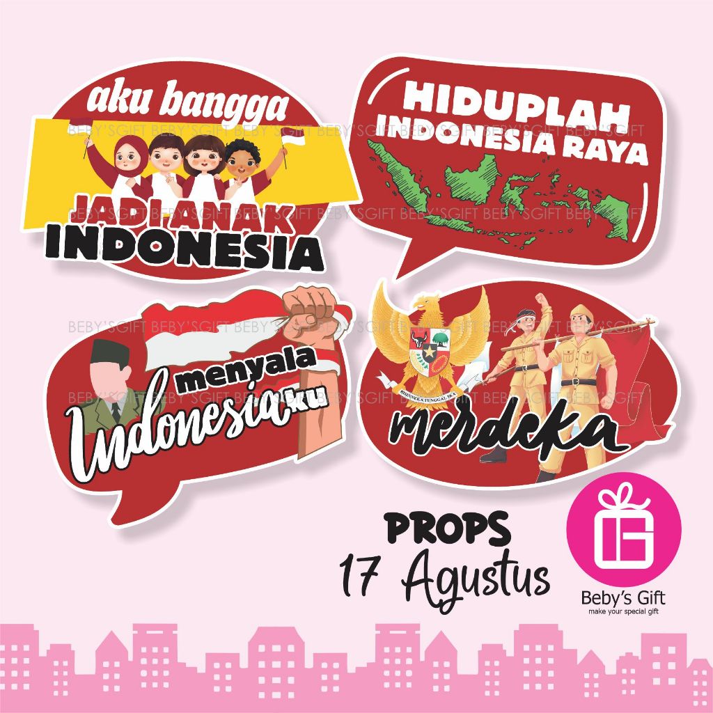 Jual BebysGift Props Pawai 17 Agustus | Shopee Indonesia