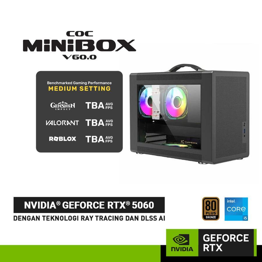 Jual COC MINI BOX V60.0 - Paket PC Rakitan Mini ITX GeForce RTX 5060 ...