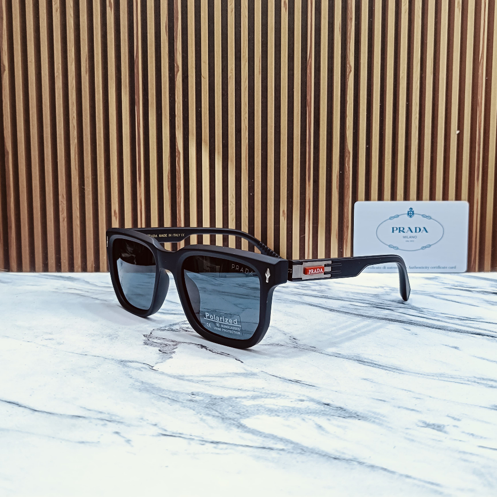 Jual Kacamata Hitam Prada 9901 – Polarized Premium Sunglasses Unisex Fashion Style | Shopee ...