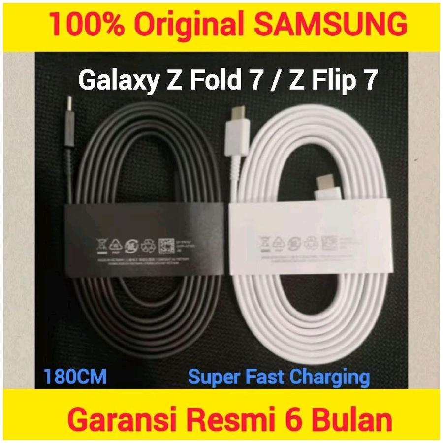 Jual SAMSUNG Kabel Data Cable Galaxy Z Fold 7 Z Flip 7 1.8M C to C ...