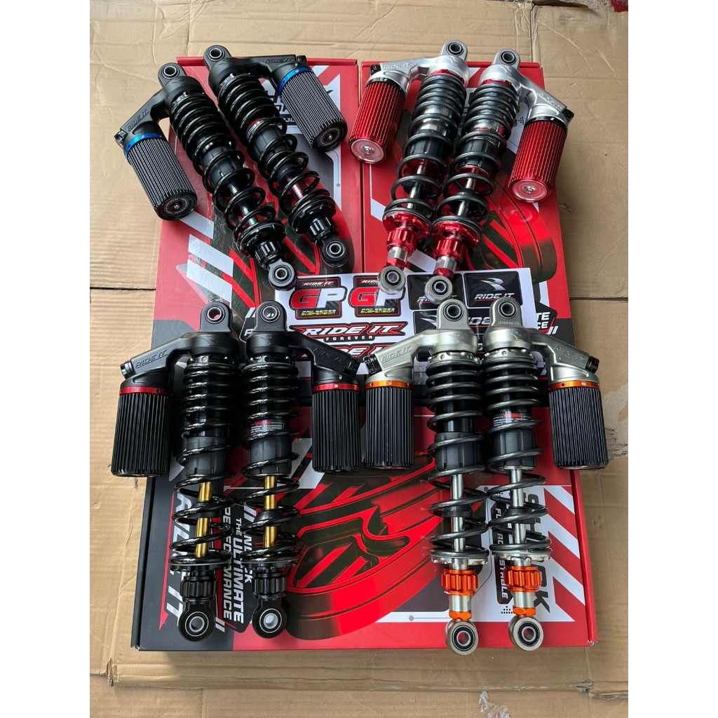 Jual Shock Ride It GP 277 Premium Double klik fungsi Ukuran 280 320 340 ...