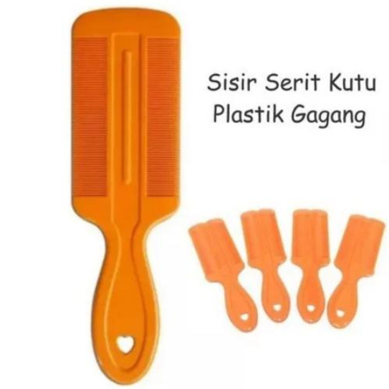 Jual Sisir Serit Plastik Gagang Panjang / Sisir Kutu Ketombe / Sisir ...
