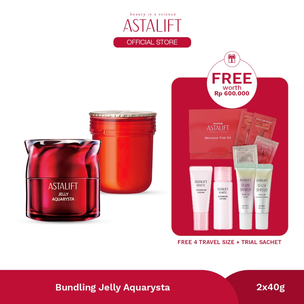 Jual ASTALIFT JELLY AQUARYSTA 40GR + REFILL - ASTAXANTHIN - SKINCARE ...