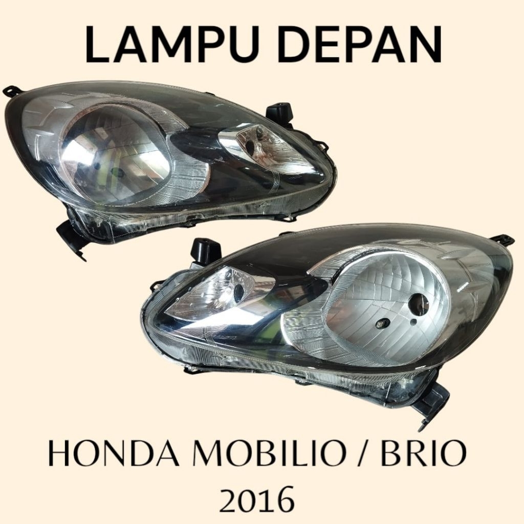 Jual head lamp lampu depan honda mobilo brio | Shopee Indonesia