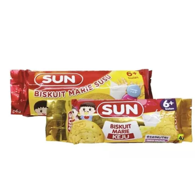 Jual Sun Marie Keju 80 Gram Biskuit Bayi / Sun Marie Biskuit Bayi ...