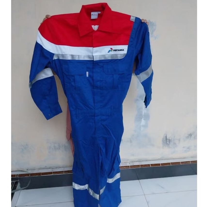 Jual Wearpack Coveroll Pertamina BR - Shield Flame Resistant Br-Shield ...
