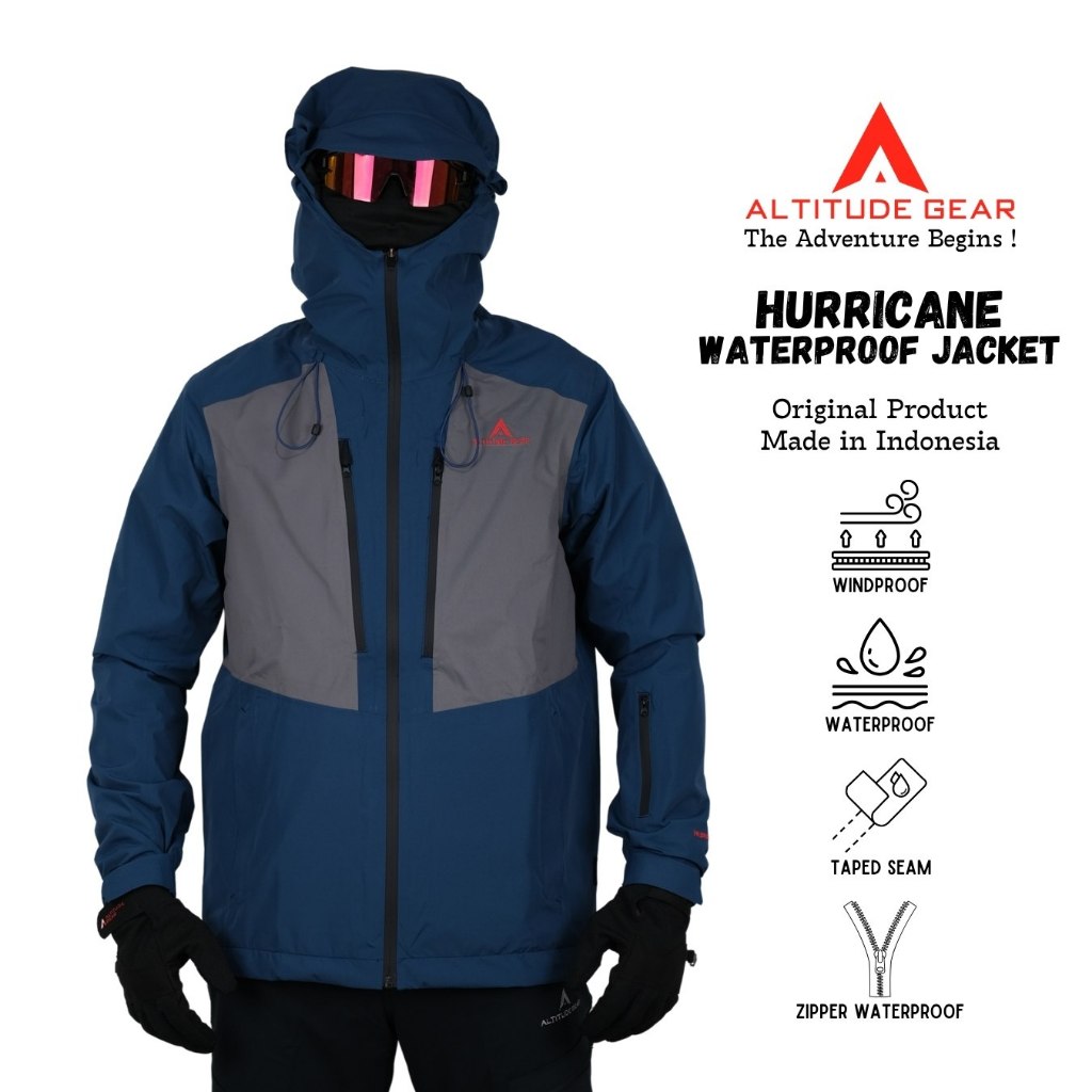 Jual Altitude Gear Hurricane Jaket Gunung Outdoor Hiking Camping Double ...