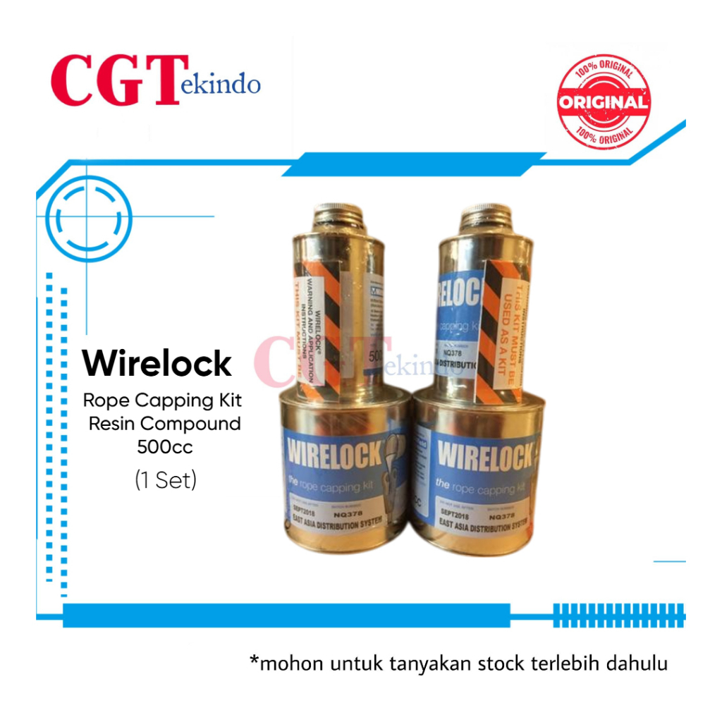 Jual Wirelock Rope Capping Kit Resin Compound 500cc | Shopee Indonesia