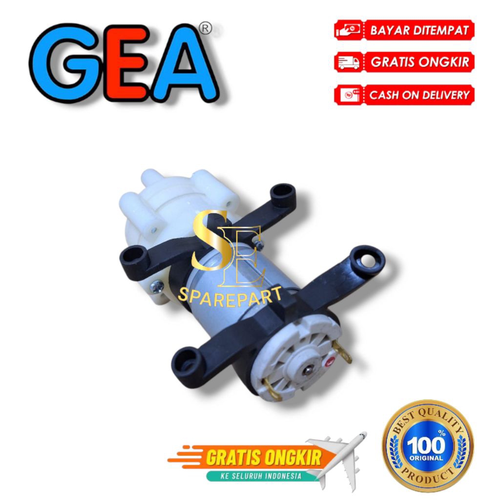 Jual POMPA DISPENSER GALON BAWAH GEA | DINAMO POMPA AIR DISPENSER MERK ...