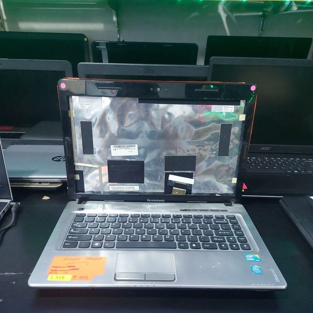 Jual Laptop Lenovo ideapad Z460 core i3 jual kondisi seperti ini mati ...