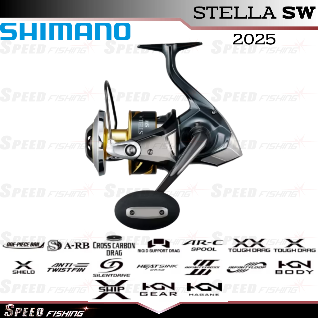 Jual Reel Pancing Shimano Stella SW 2025 10000 14000XG Spinning Popping | Shopee Indonesia