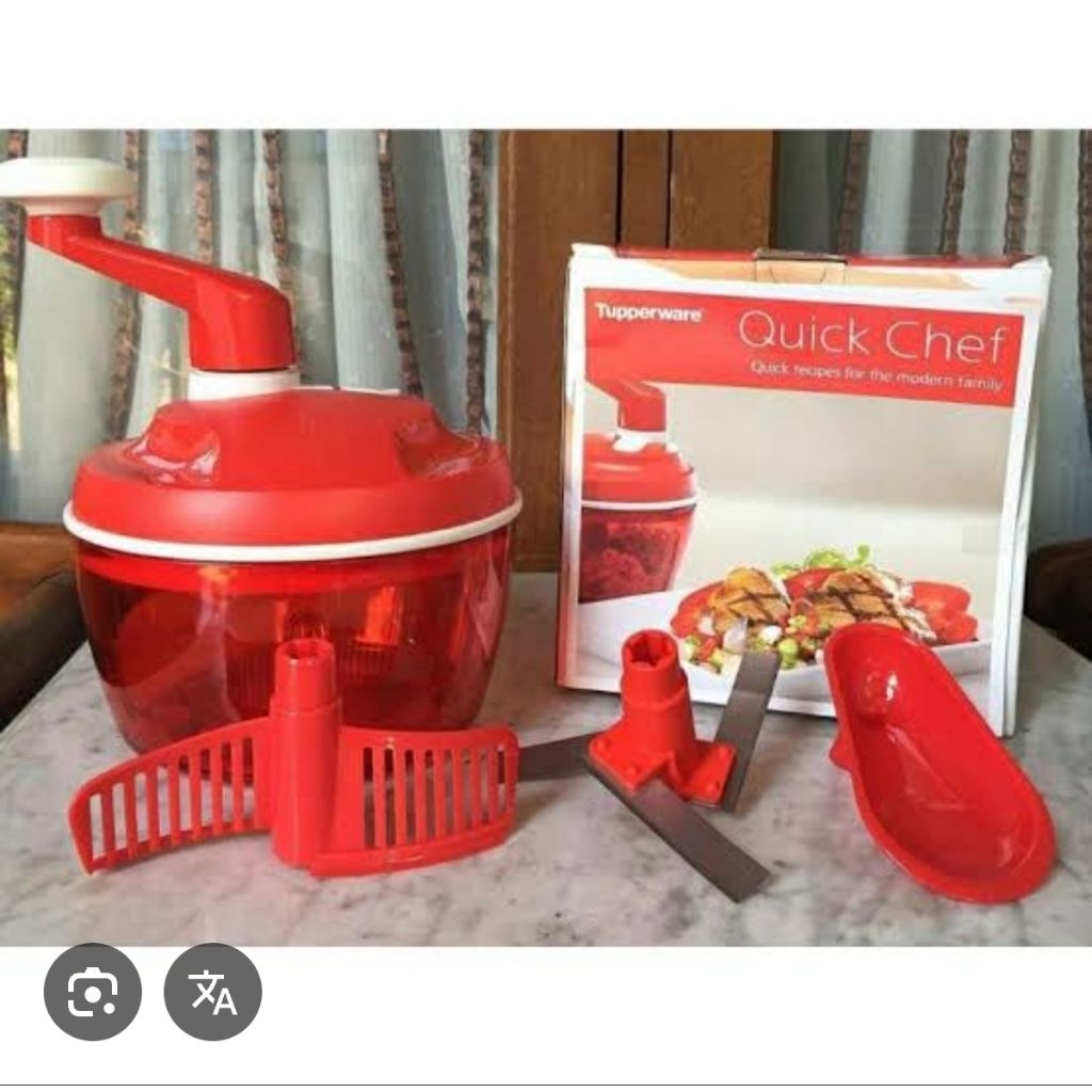 Jual CUCI GUDANG Quick chef Tupperware Chopper Extra Penggling | Shopee ...