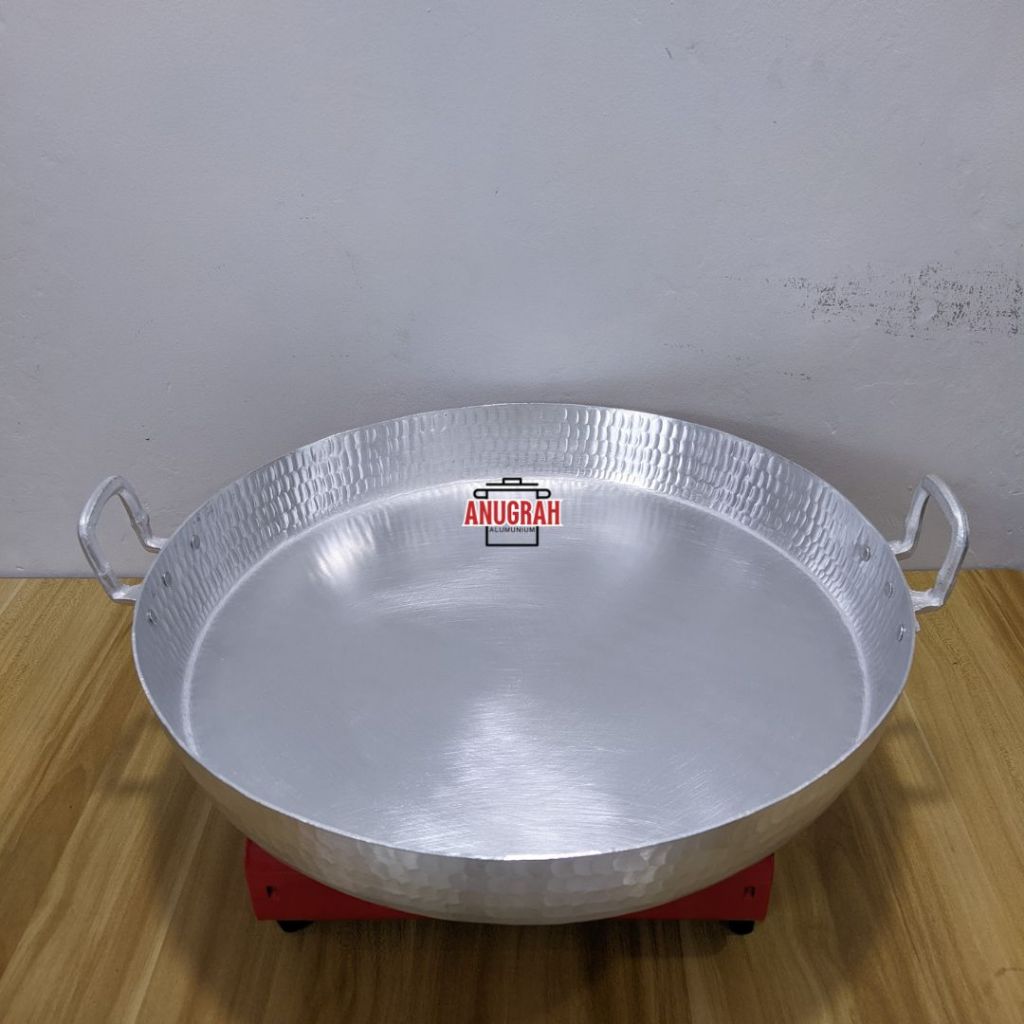 Jual 40 CM Wajan Datar Wajan Cap Batik Alumunium Super Tebal | Shopee ...