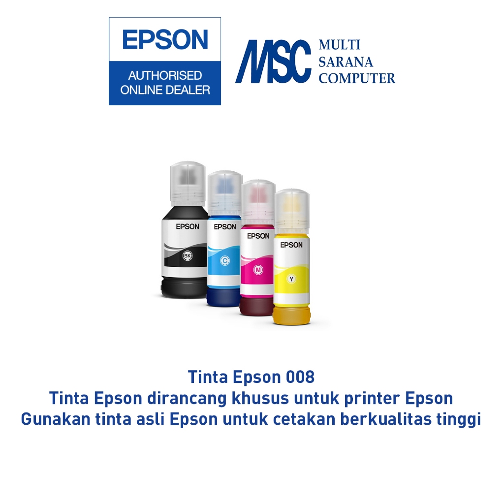 Jual EPSON TINTA T008 TINTA 008 L15150 L15160 L15180 L6550 L6580 ...