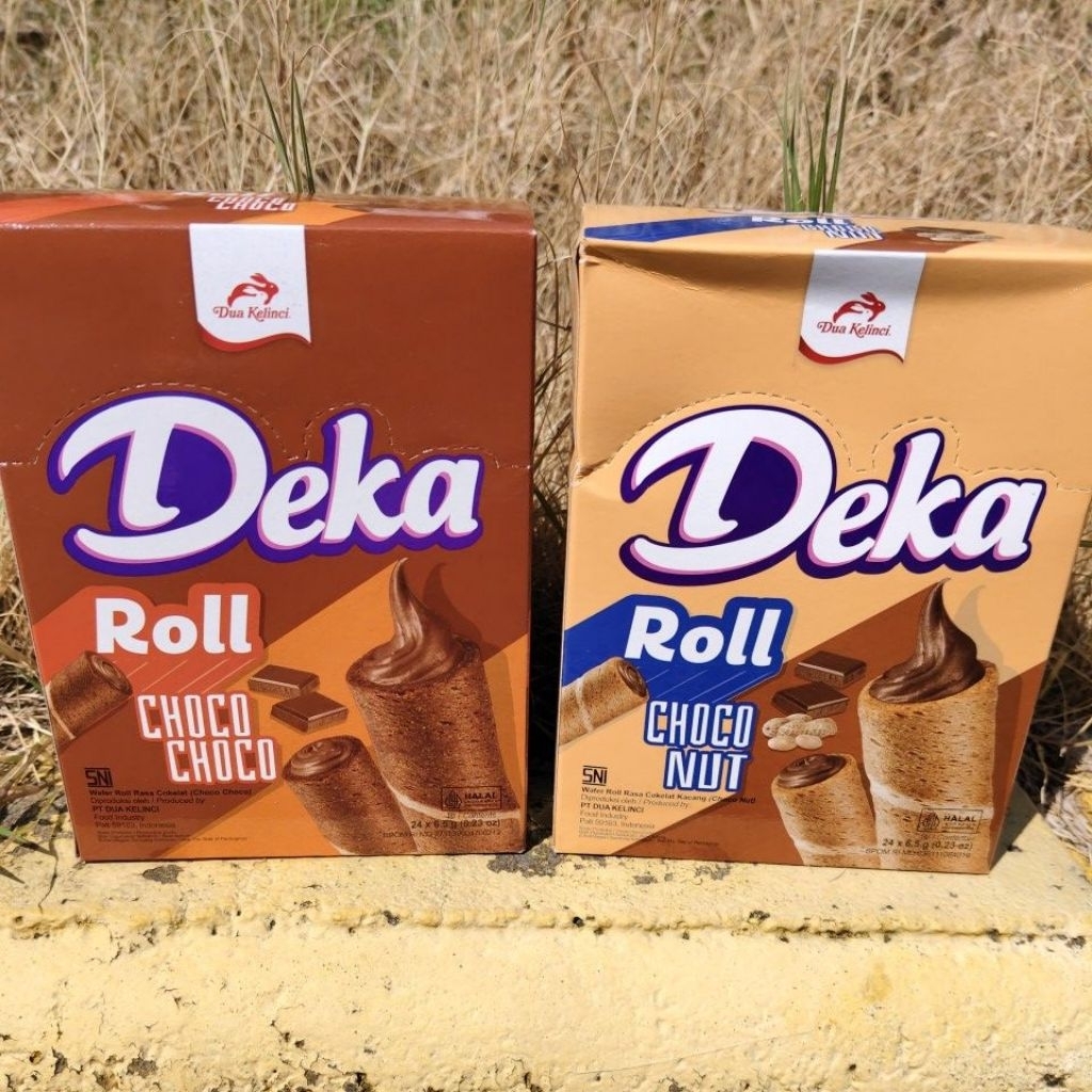 Jual Deka roll wafer roll choconut choco choco isi 24pcs / astor deka ...
