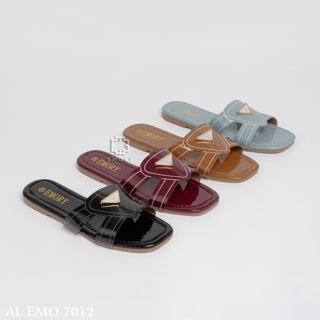 Jual EMORY STYLE SHOES LALUNA ALEMO 7012 | Sandal Flat Wanita Kekinian ...