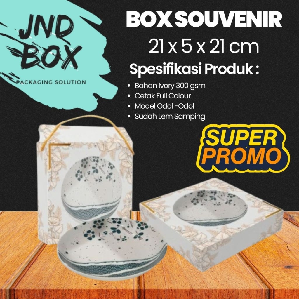 Jual PROMO! Box Souvenir Model Odol Odol Untuk Piring 21 x 5 x 21 cm ...