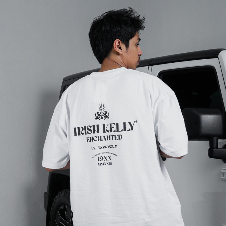 Jual IRISH KELLY T-Shirt Oversize Heavyweight Cotton 16s Enchanted Vol ...