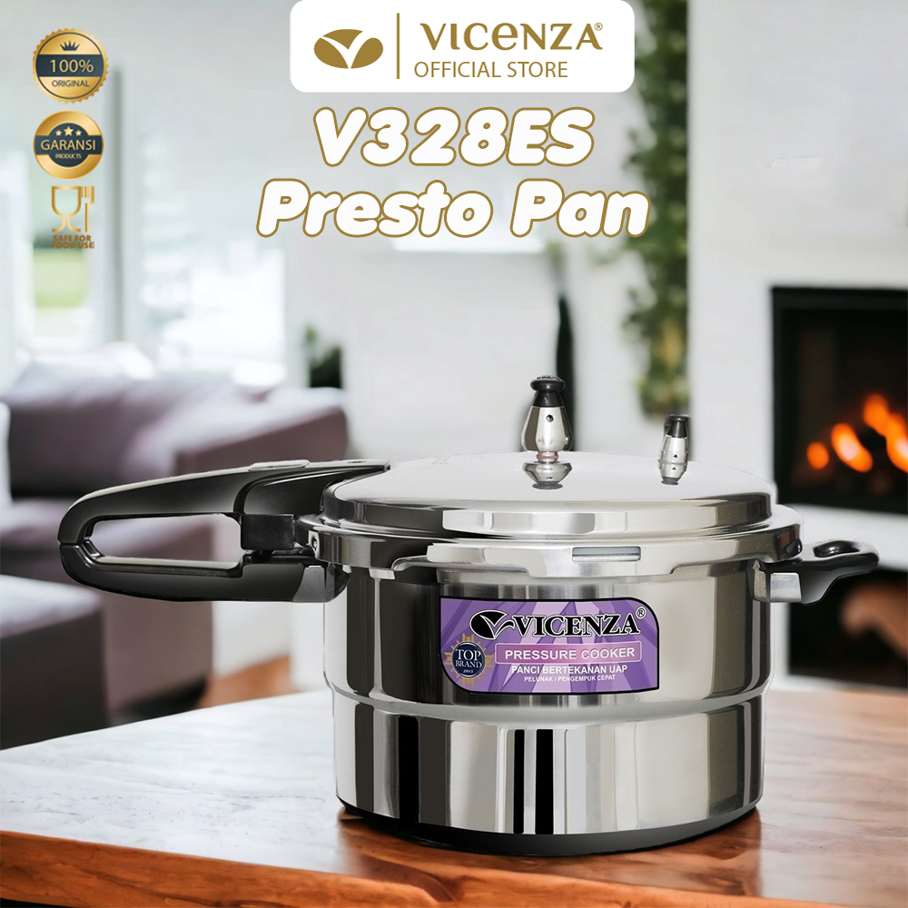 Jual Vicenza Pressure Cooker Panci Presto 28 CM V328ES | Shopee Indonesia