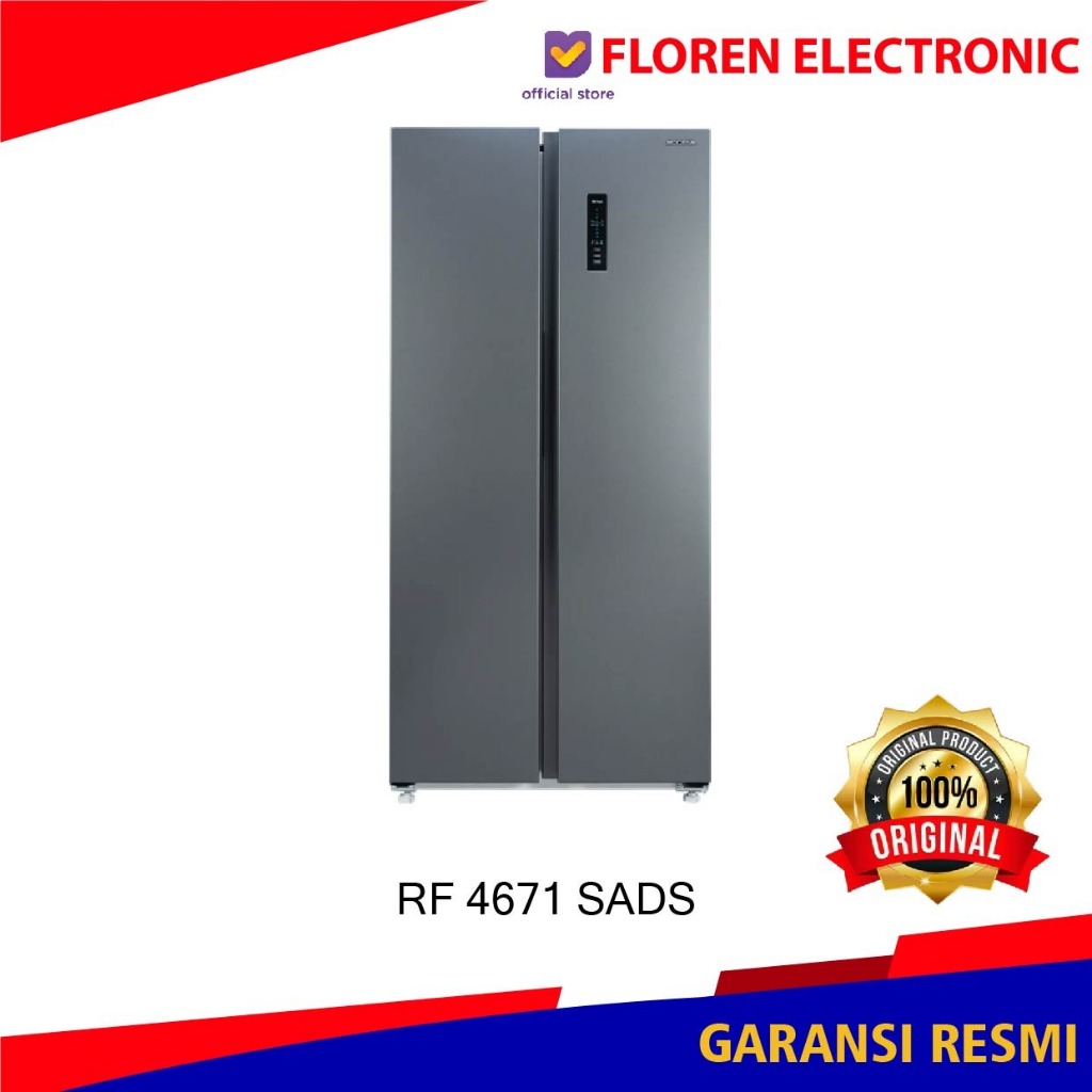 Jual MODENA Kulkas Side by Side RF 4671 SADS RF4671SADS 4671SADS 467 ...