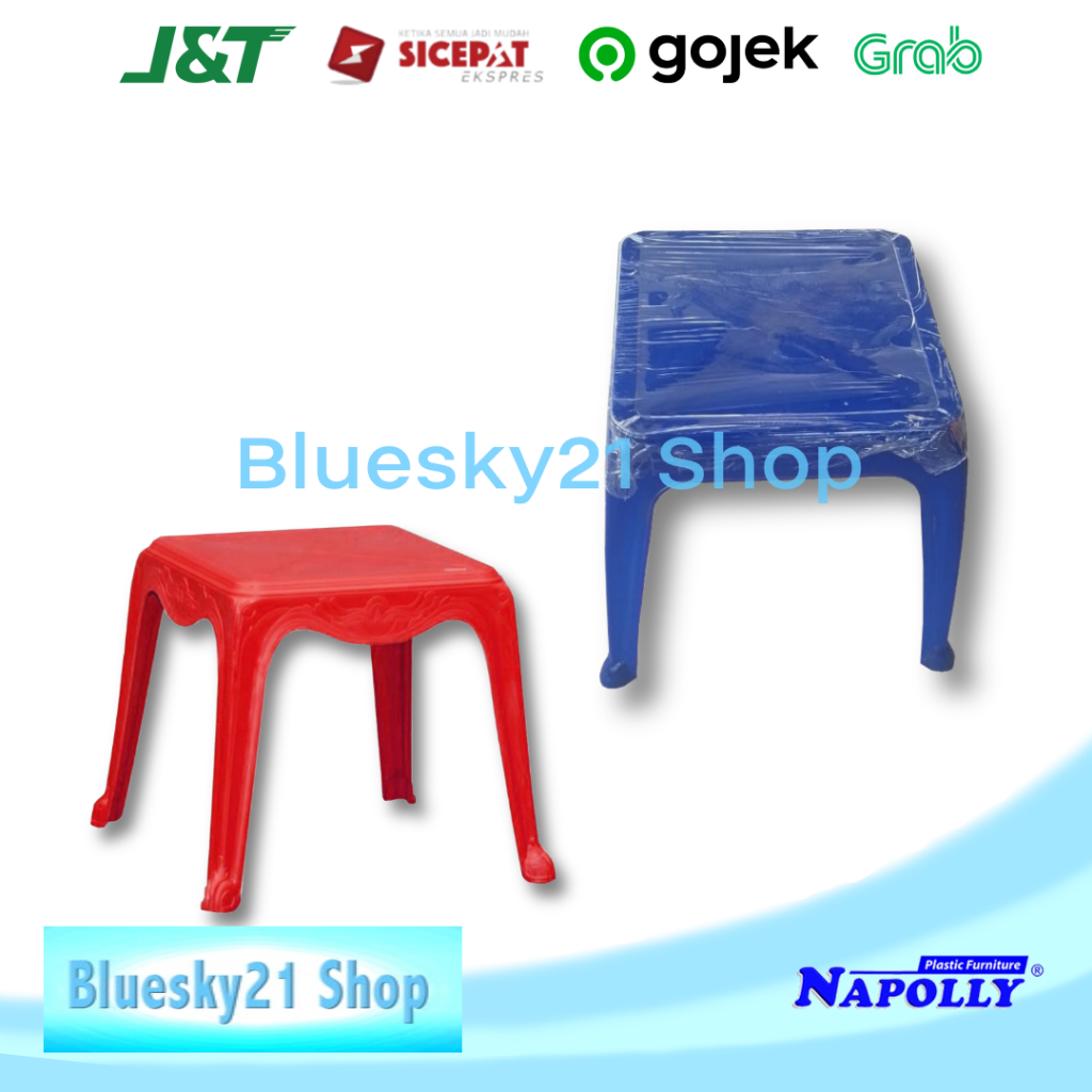 Jual Meja Teras / Meja Tamu Plastik Napolly / 4343C / 4345 | Shopee ...