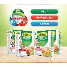 Jual Milna Goodmil Bubur Bayi 6bln/8-12bln 120gr | Shopee Indonesia