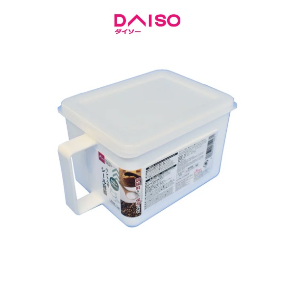 Jual Daiso Plastic Sealable Container with handle 800ml | Shopee Indonesia