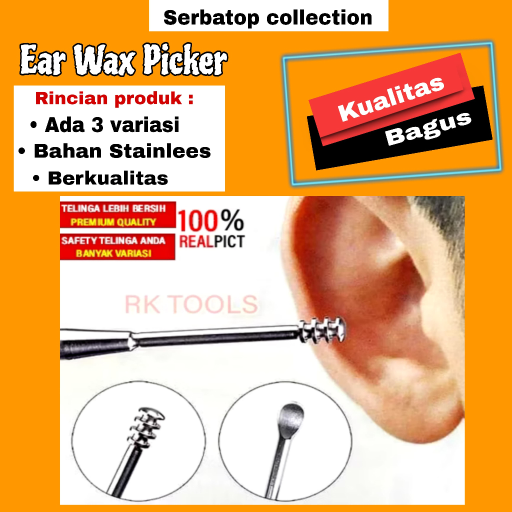 Jual Ear Wax Picker Alat pembersih telinga Korek Kuping korek kuping ...