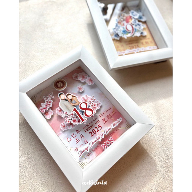 Jual Kalender Sangjit - everesin.id - Kalender Pernikahan Custom ...