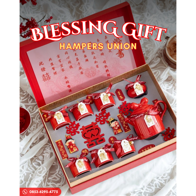 Jual [VAES] Blessing Gift Hampers Ceramic Chinese Phangteh / Sangjit ...