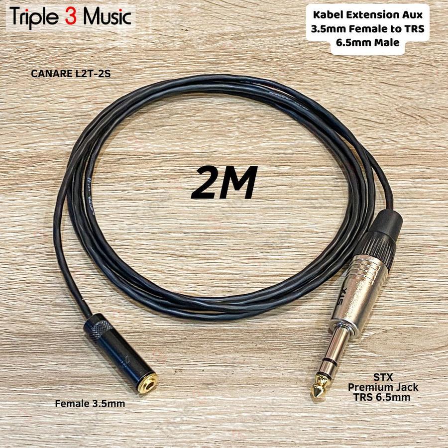 Jual Kabel OFC Extension Perpanjangan IEM in ear monitor Headphone aux ...