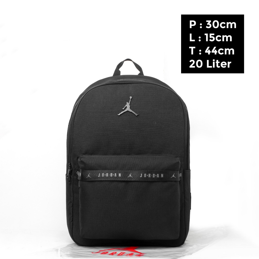 Jual Tas Ransel Air Jordan Waterproof Bahan Tebal Ada Slot Laptop Logo ...
