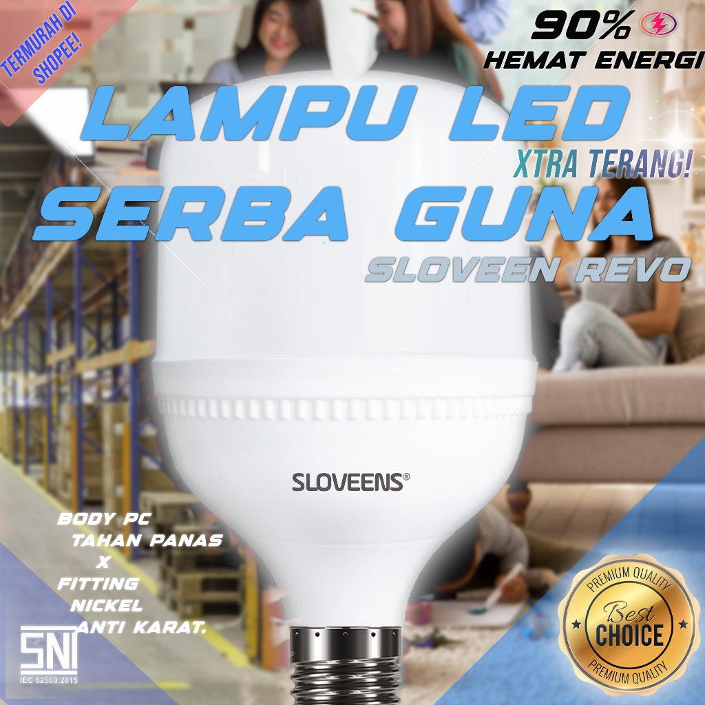 Jual (MIN BELI 4) LAMPU LED MURAH GILA NYARI PERKARA 5-20 INALUX LED ...