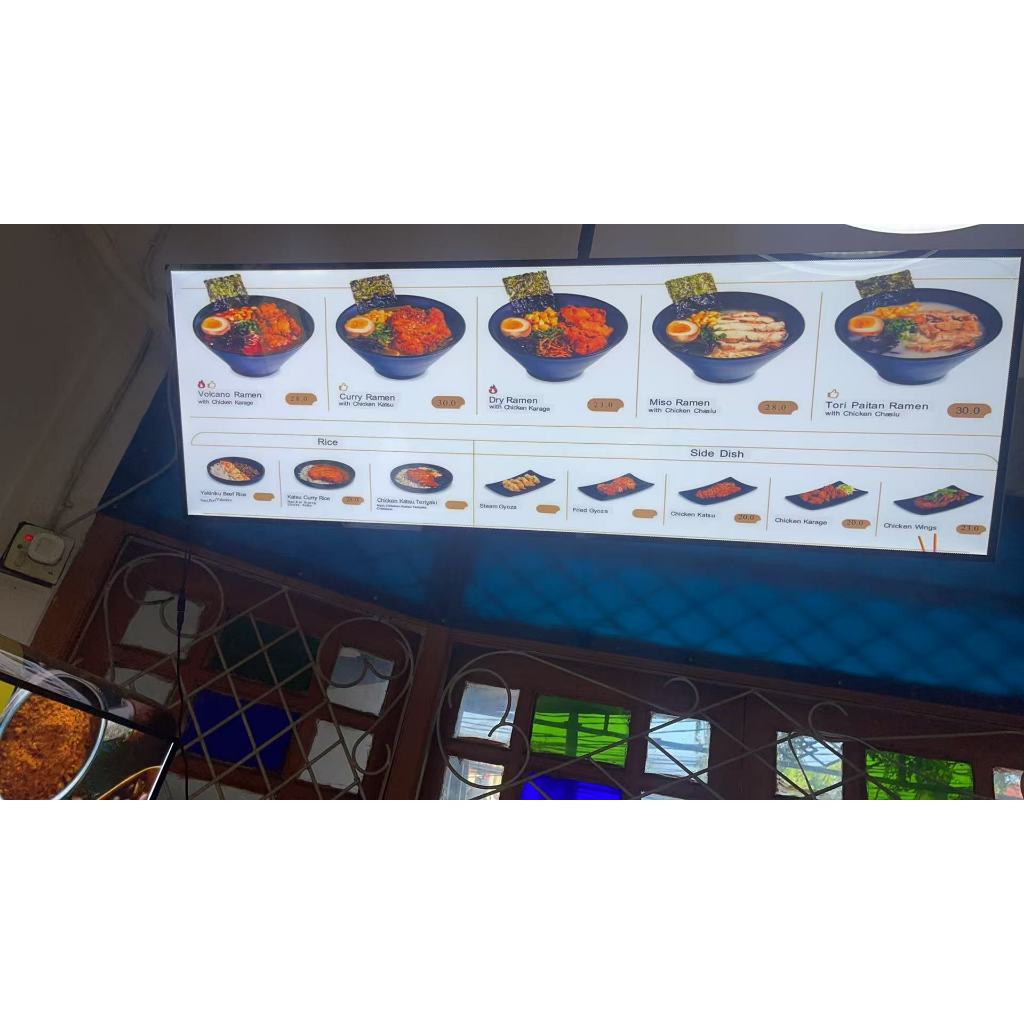 Jual Light Box ukuran 40x120,slim light box Kotak led light box lampu ...