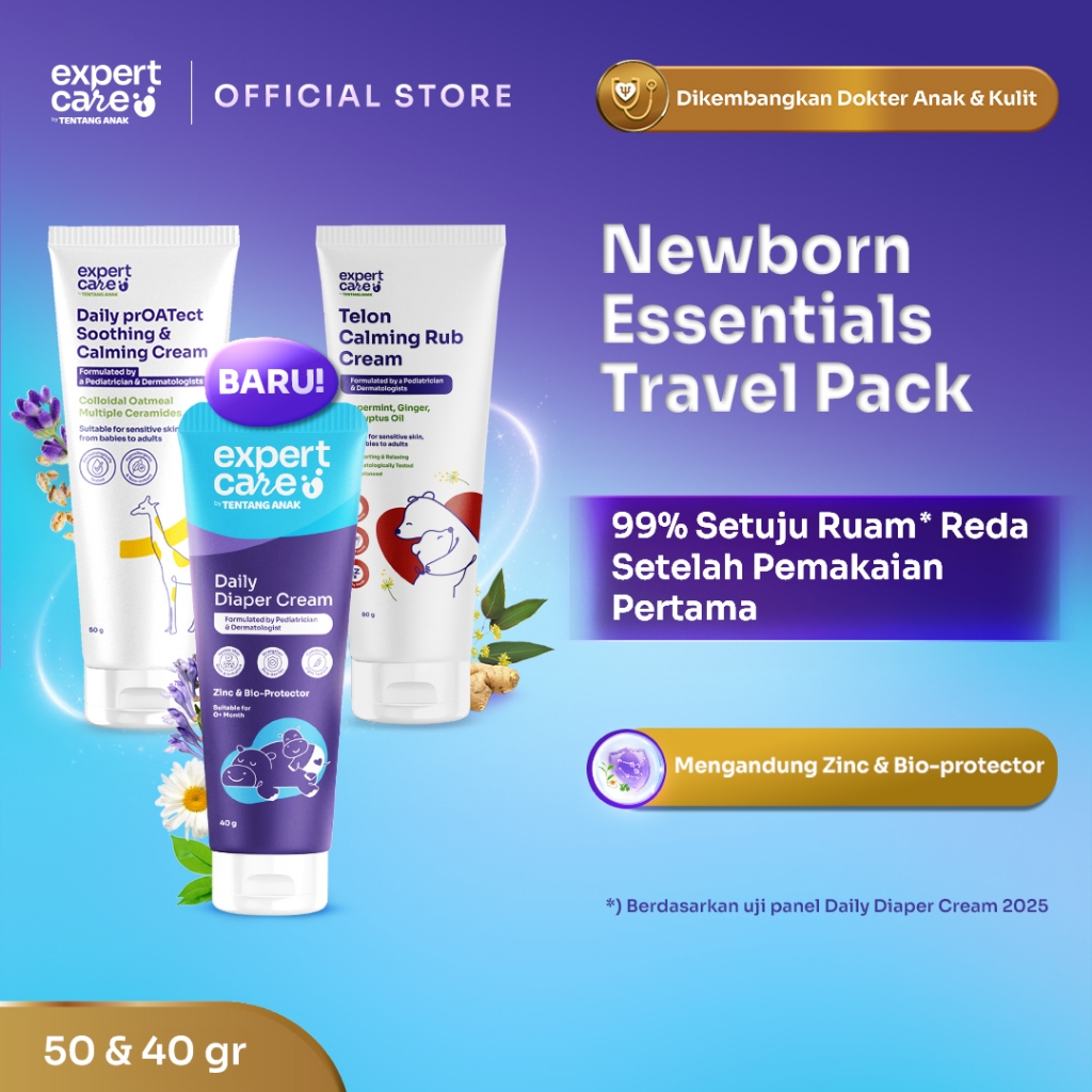 Jual Paket Skincare Anak & Bayi - Expert Care Bundle Newborn Essentials ...
