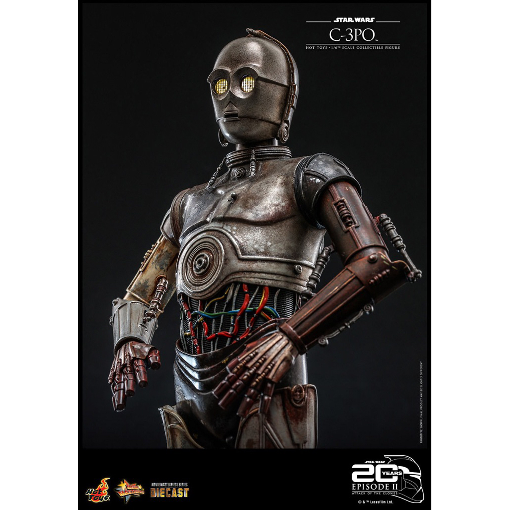 Jual Hot Toys 1:6 | C3PO C-3PO Diecast Star Wars Attack of The Clones ...