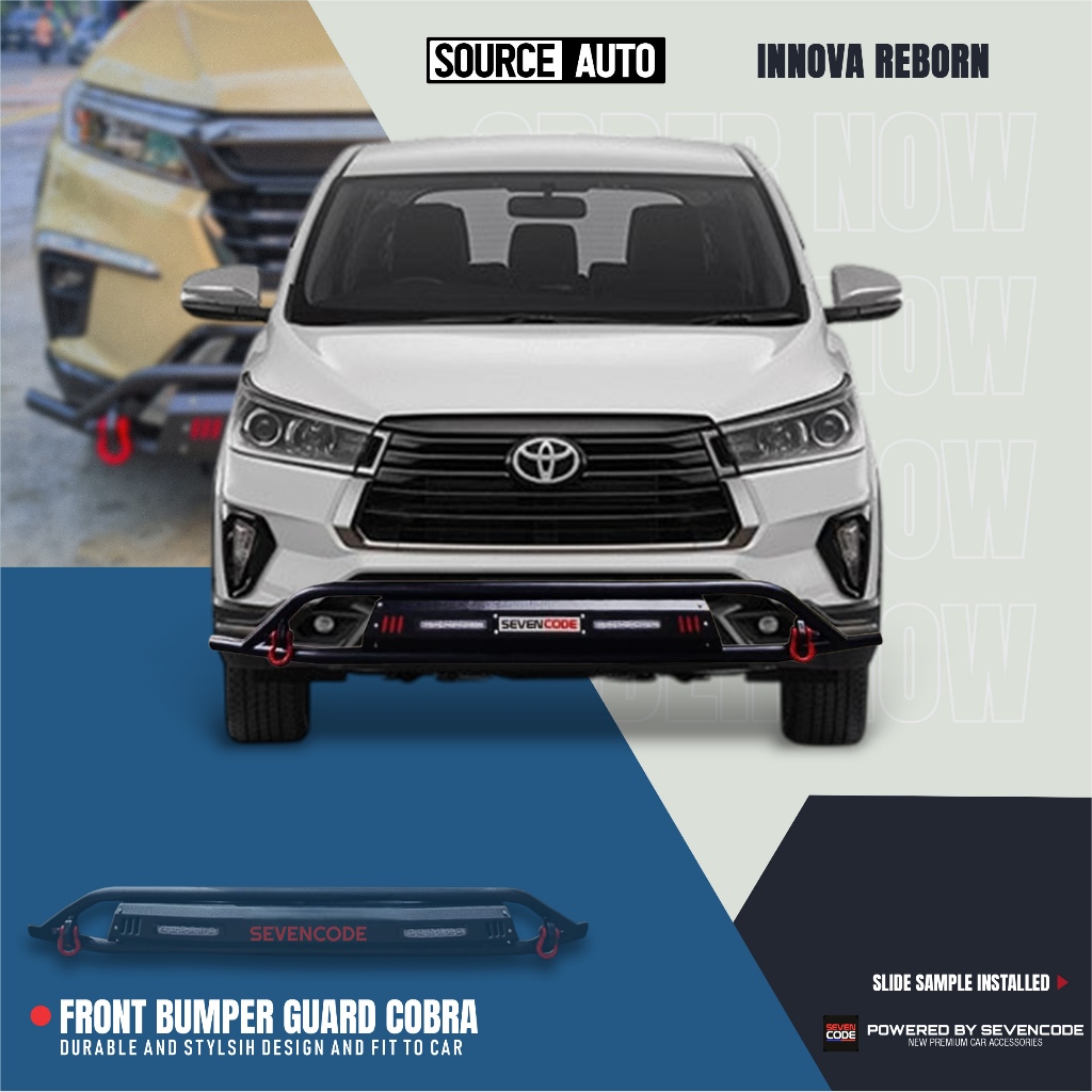 Jual FRONT FULL BUMPER GUARD COBRA - TANDUK PENGAMAN DEPAN BY SEVENCODE ...