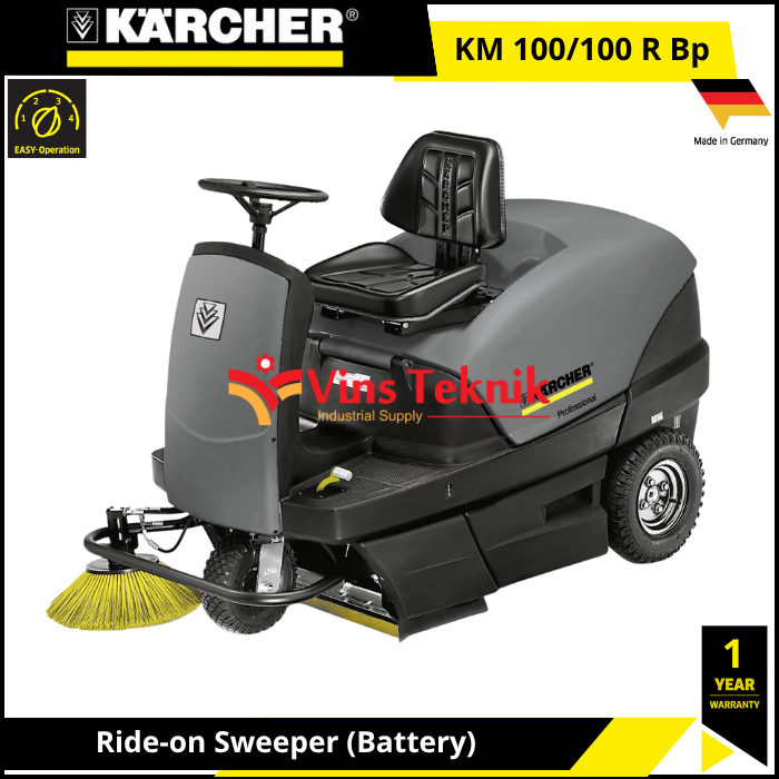 Jual KARCHER KM 100/100 R Bp Pack Mesin Sapu Jalan Sweepers Vacuum Ride ...