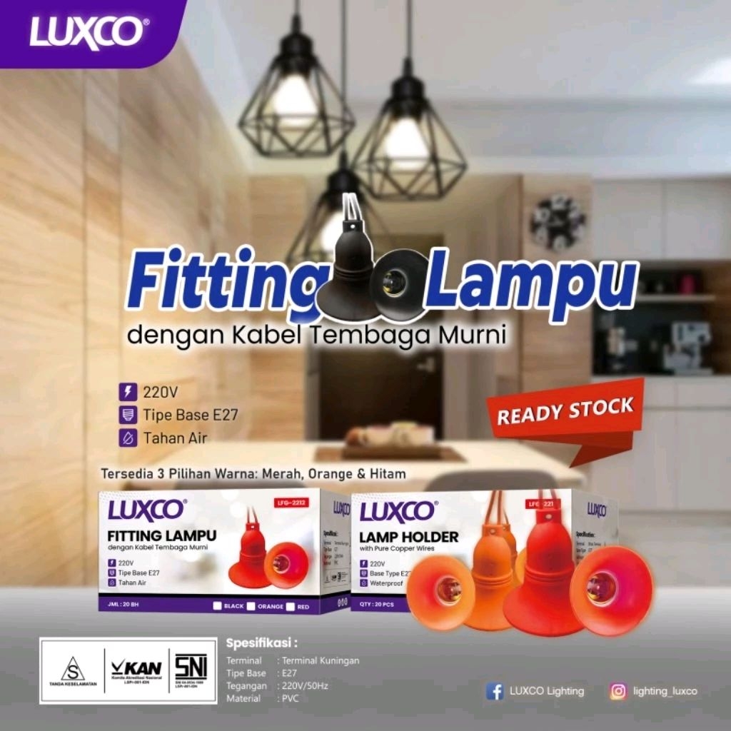 Jual FITTING LAMPU GANTUNG KARET ANTI AIR (WATERPROOF) FITTING E27 COCOK UNTUK OUTDOOR | Shopee ...