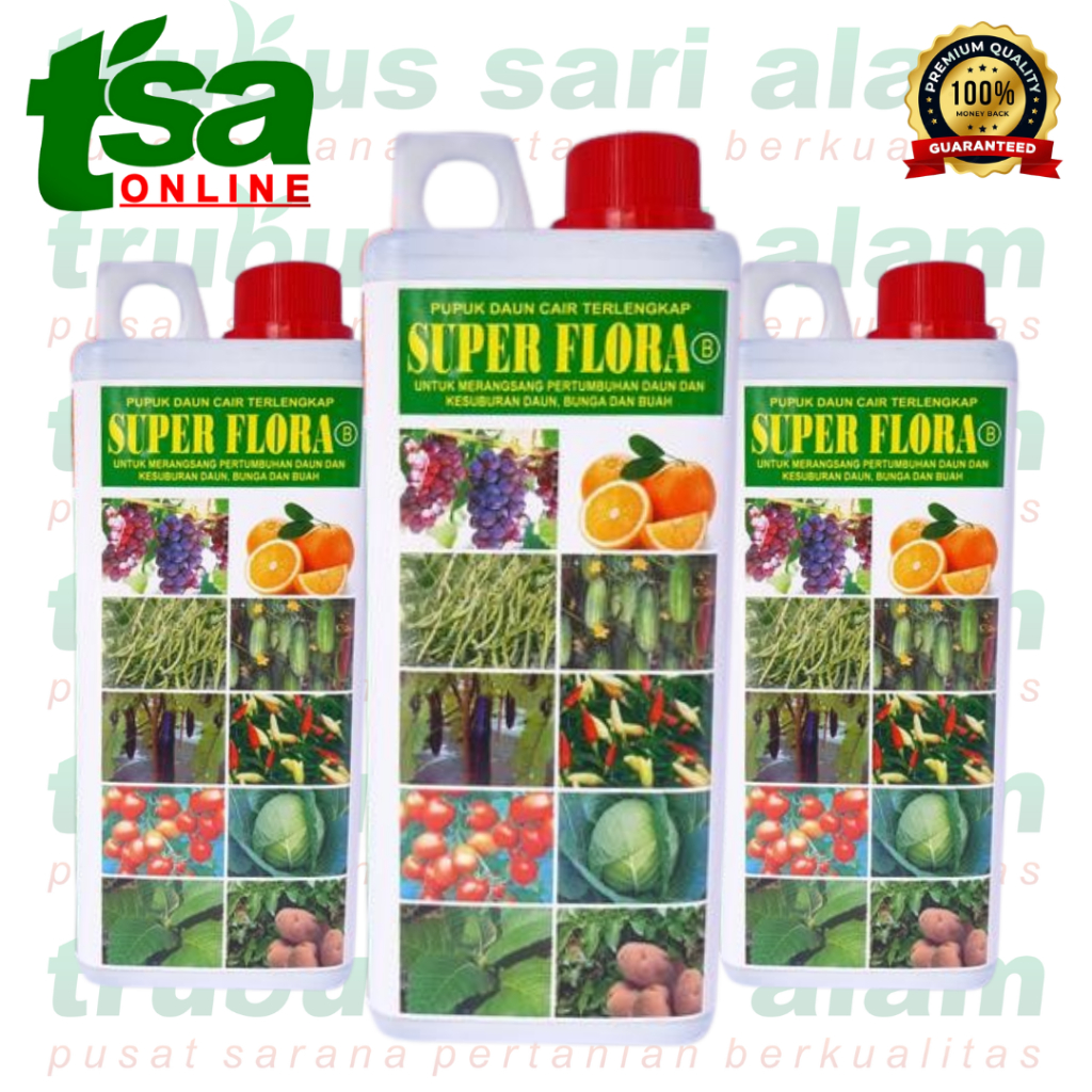 Jual SUPER FLORA 1L Pupuk Cair Yang Dapat Merangsang Pertumbuhan Dan ...